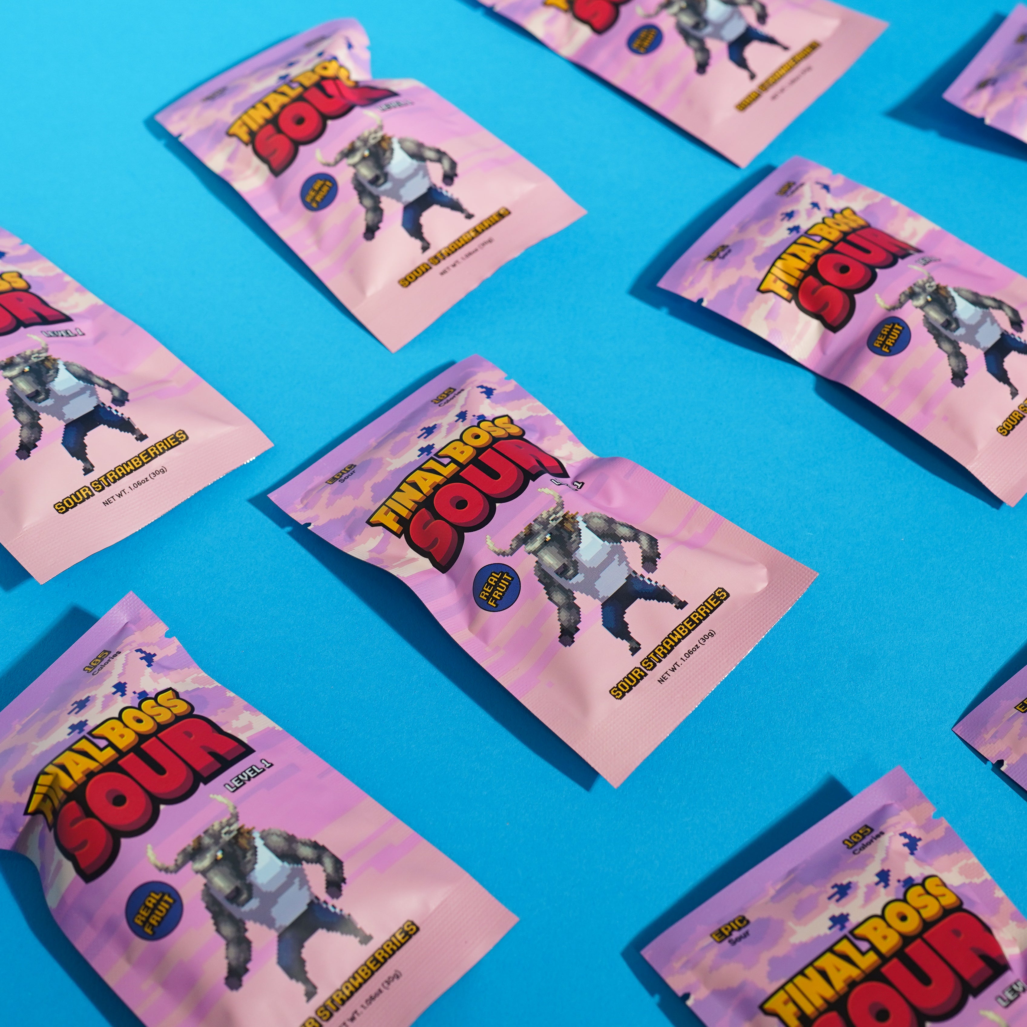 Level 1 Strawberries (24-pack) | Final Boss Sour
