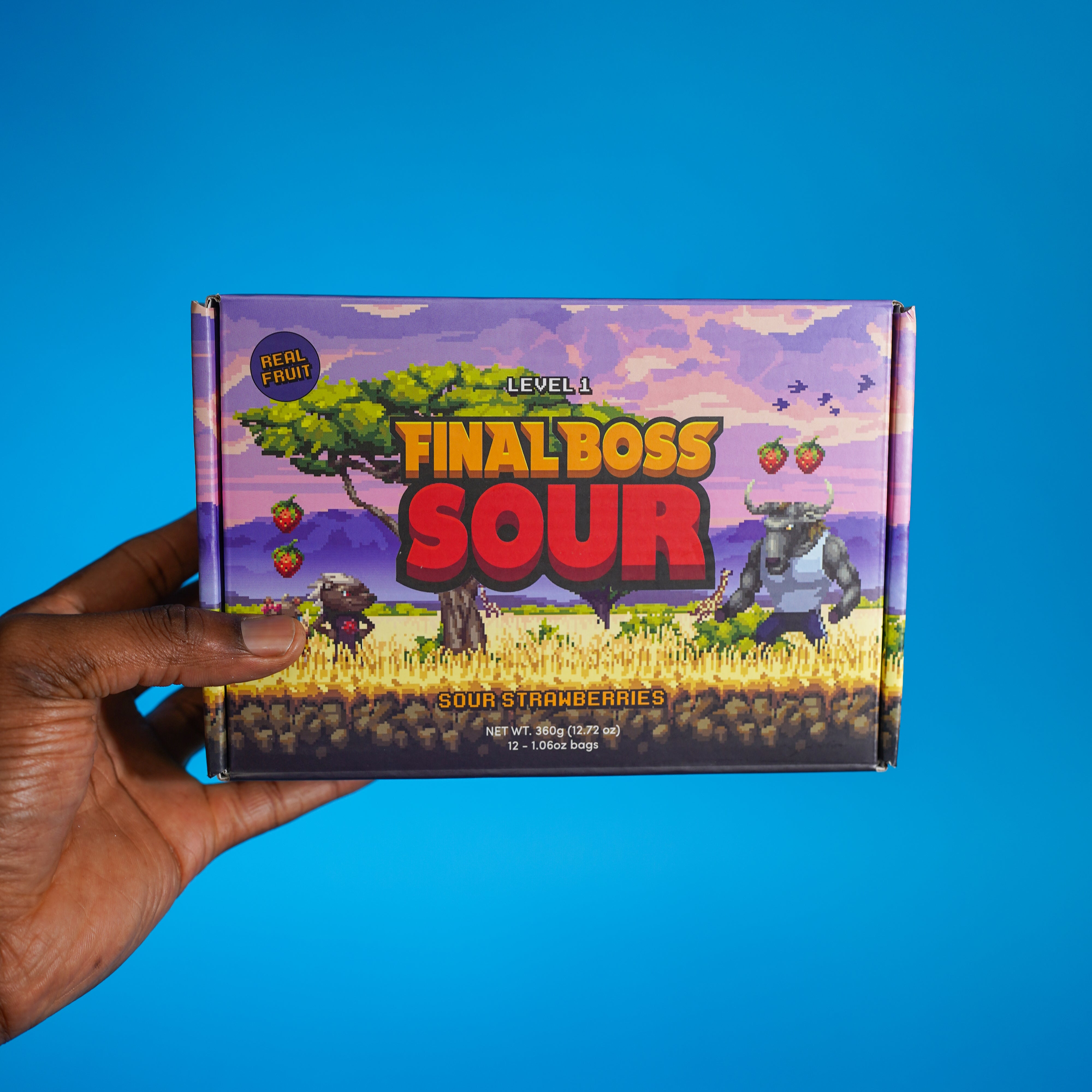 Level 1 Strawberries (24-pack) | Final Boss Sour