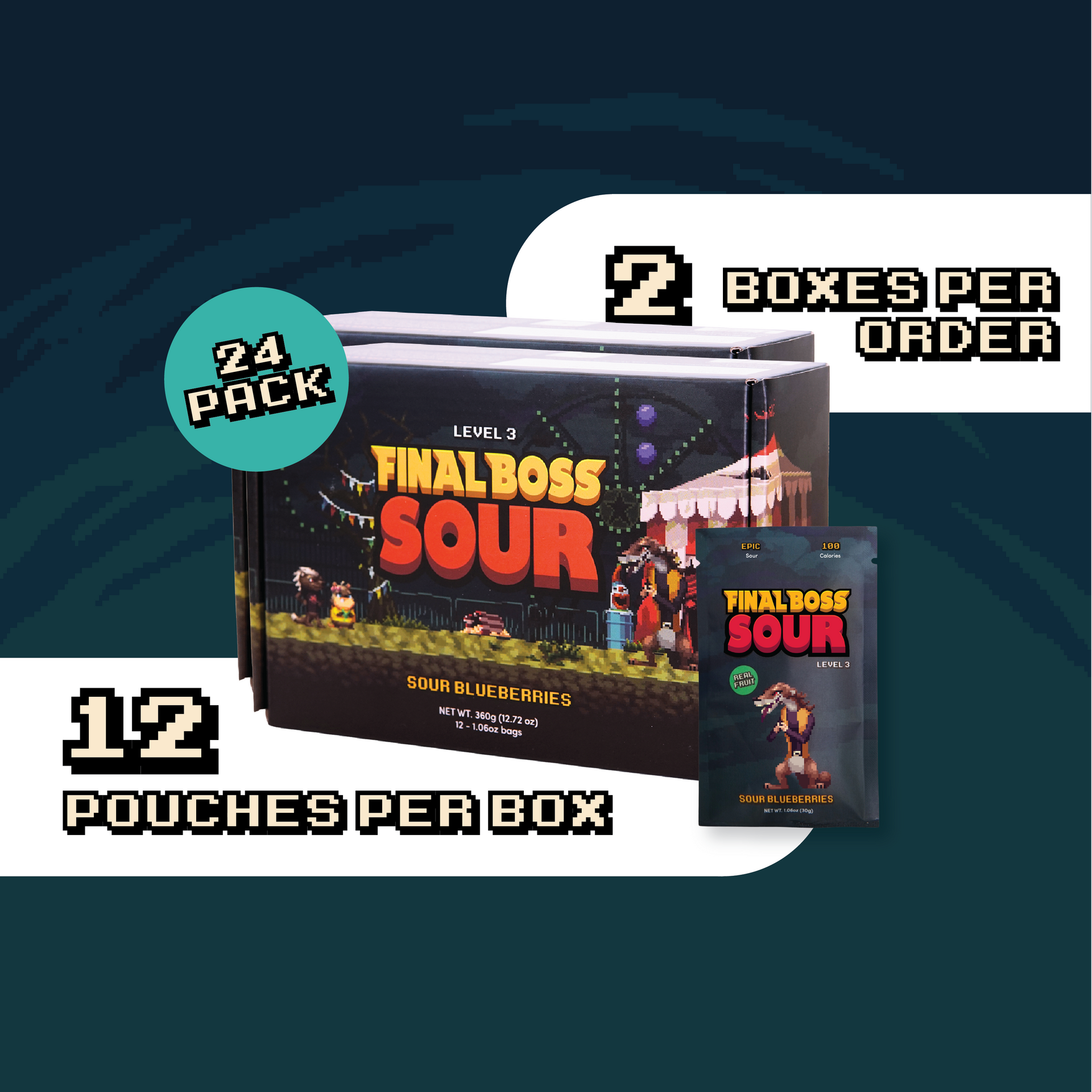 Sour Fruit Candy Collections | Final Boss Sour