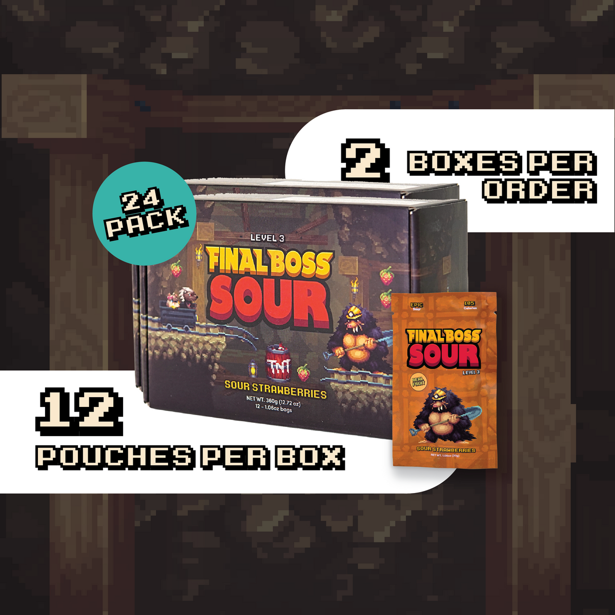 Sour Fruit Candy Collections | Final Boss Sour