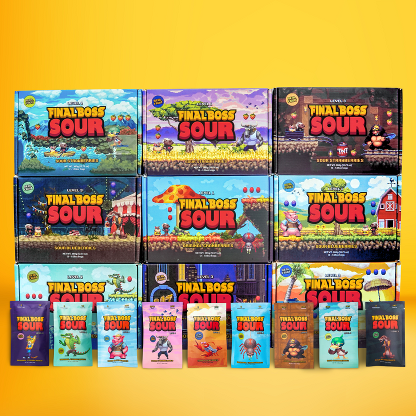 Sour Fruit Candy Collections | Final Boss Sour