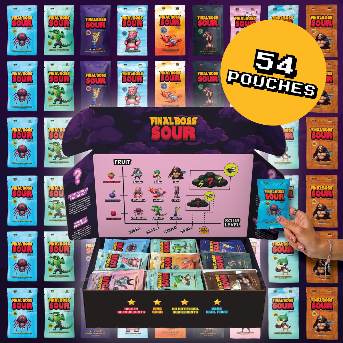 Sour Fruit Candy Collections | Final Boss Sour