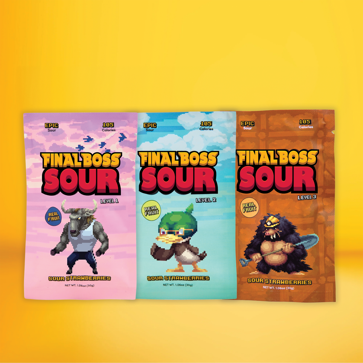 Sour Fruit Candy Collections | Final Boss Sour